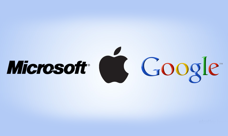 Google, Apple et Microsoft, champions incontestables de l’Influence